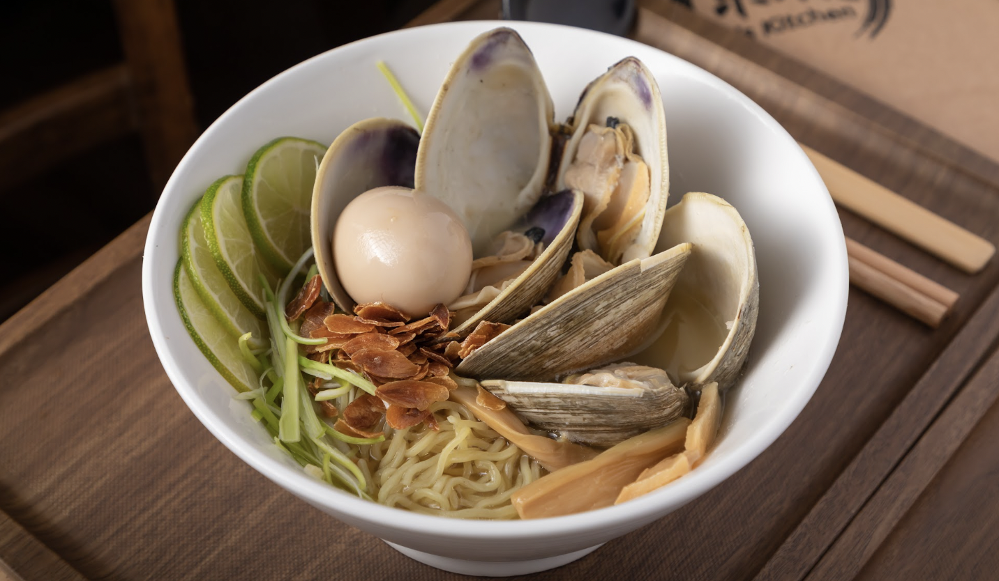 Hamaguri Clam Shio Ramen | Tojo Restaurant Inc